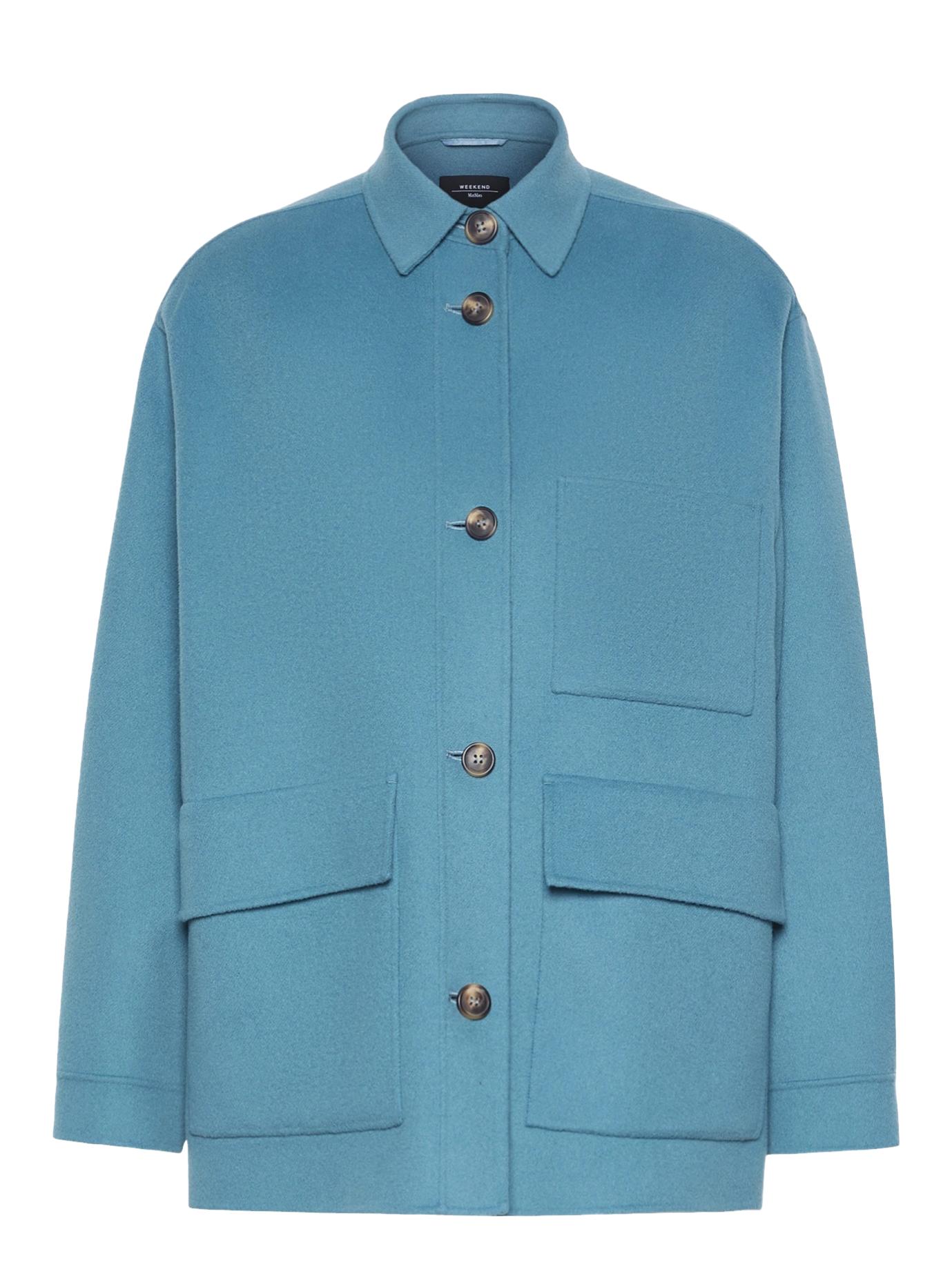 MAX MARA MAX MARA Double Wool Shirt Jacket with Patch Pockets